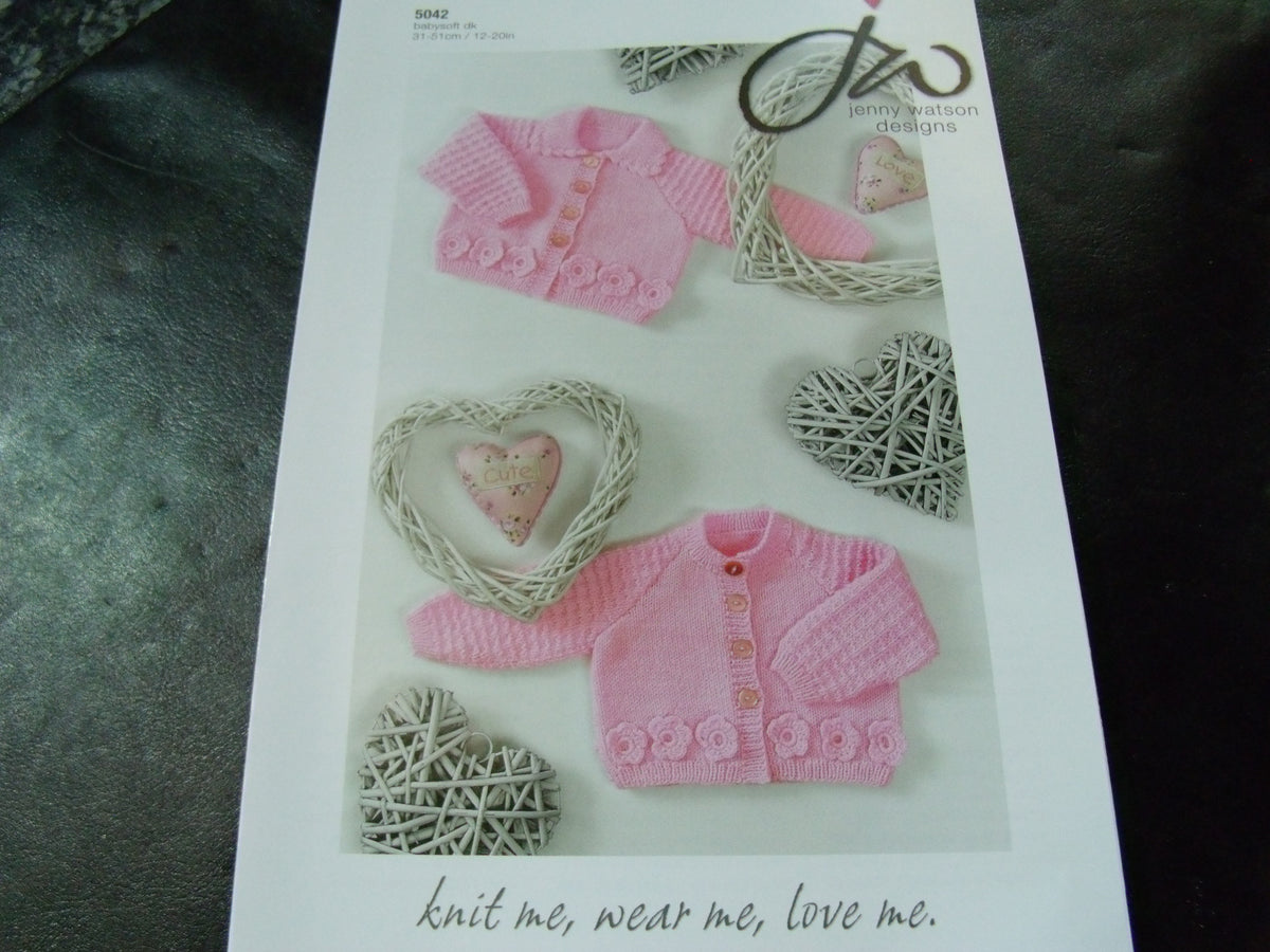 Jenny Watson Designs Double Knitting Pattern 5042 – S and P Leisure