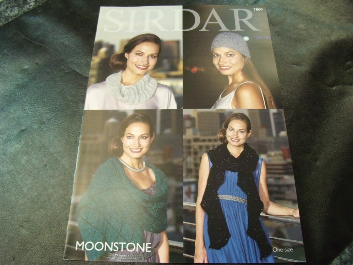 Sirdar Moonstone Knitting Pattern 7860 – S and P Leisure