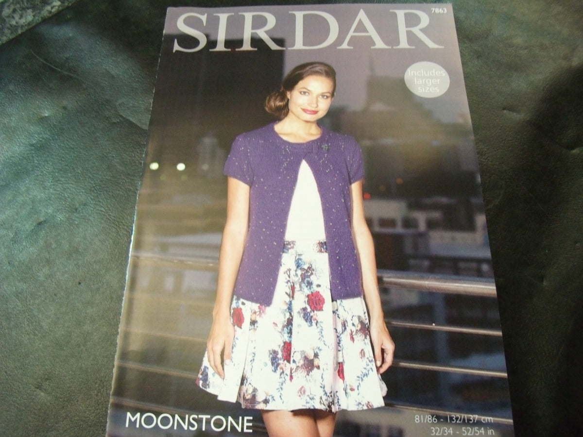 Sirdar Moonstone Cardigan Pattern 7863 – S and P Leisure